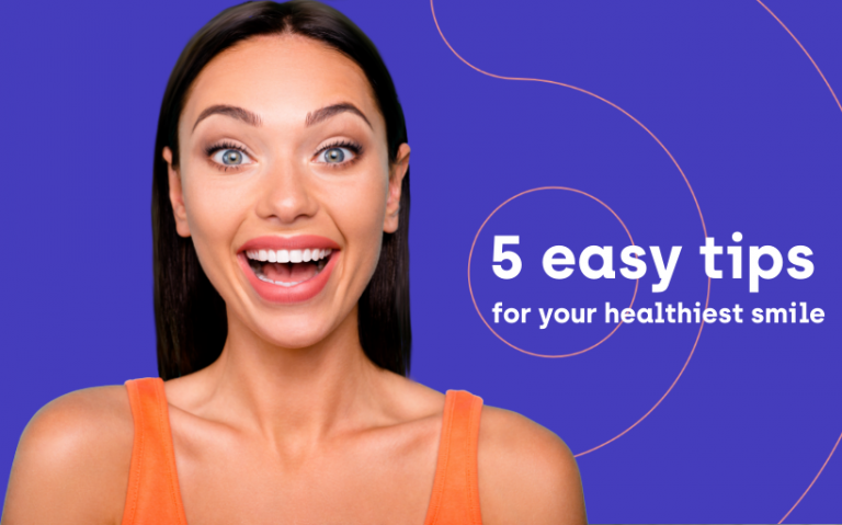 Improve your smile at home - 5 easy tips for your healthiest smile